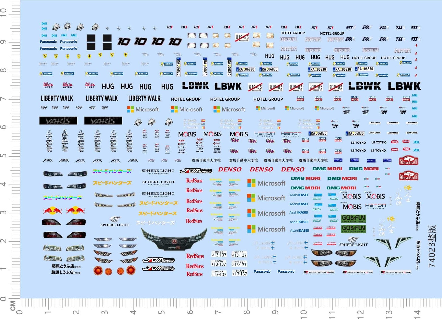 1:64 Decals – 164model