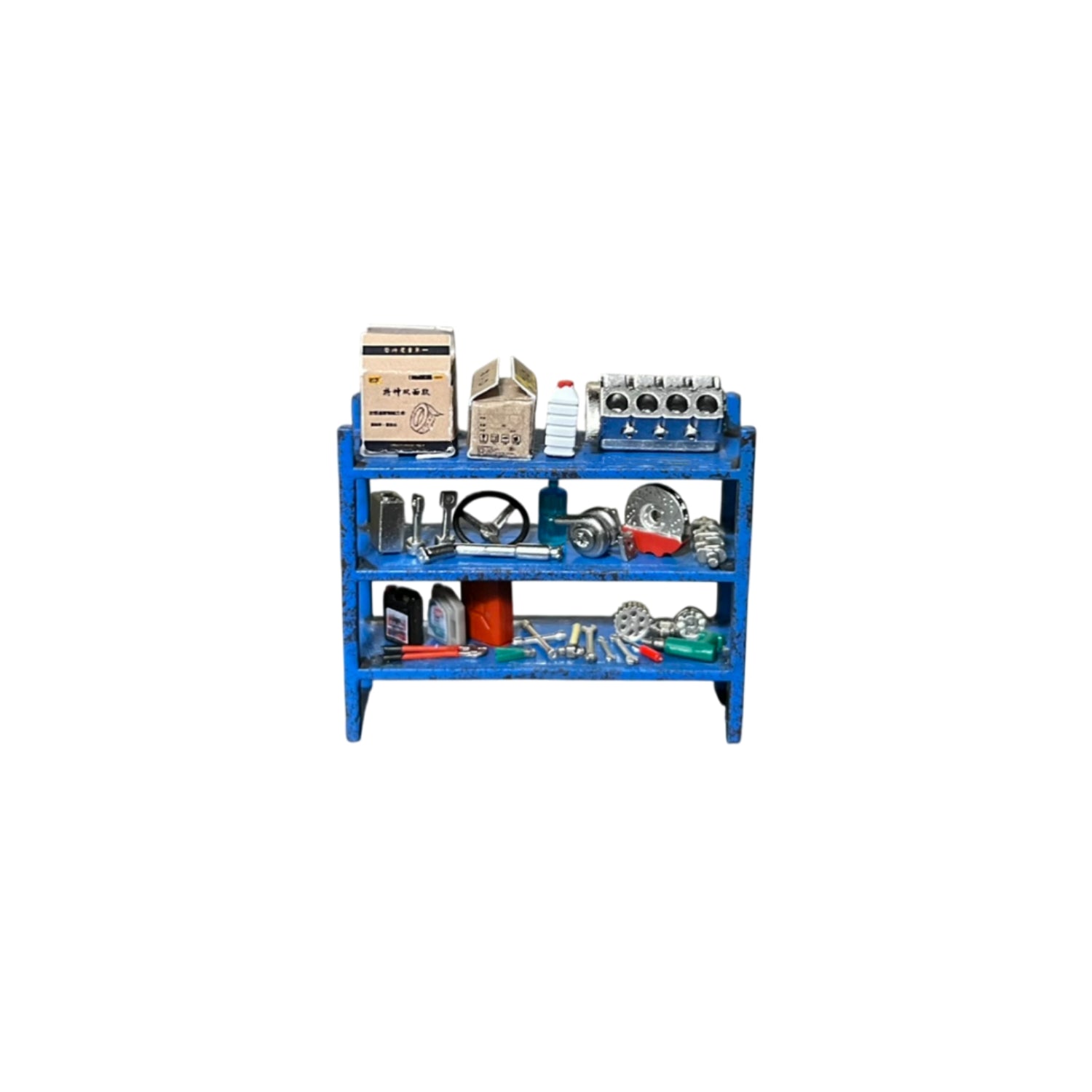 1/64 Workshop Tool Rack Distressed – 164model