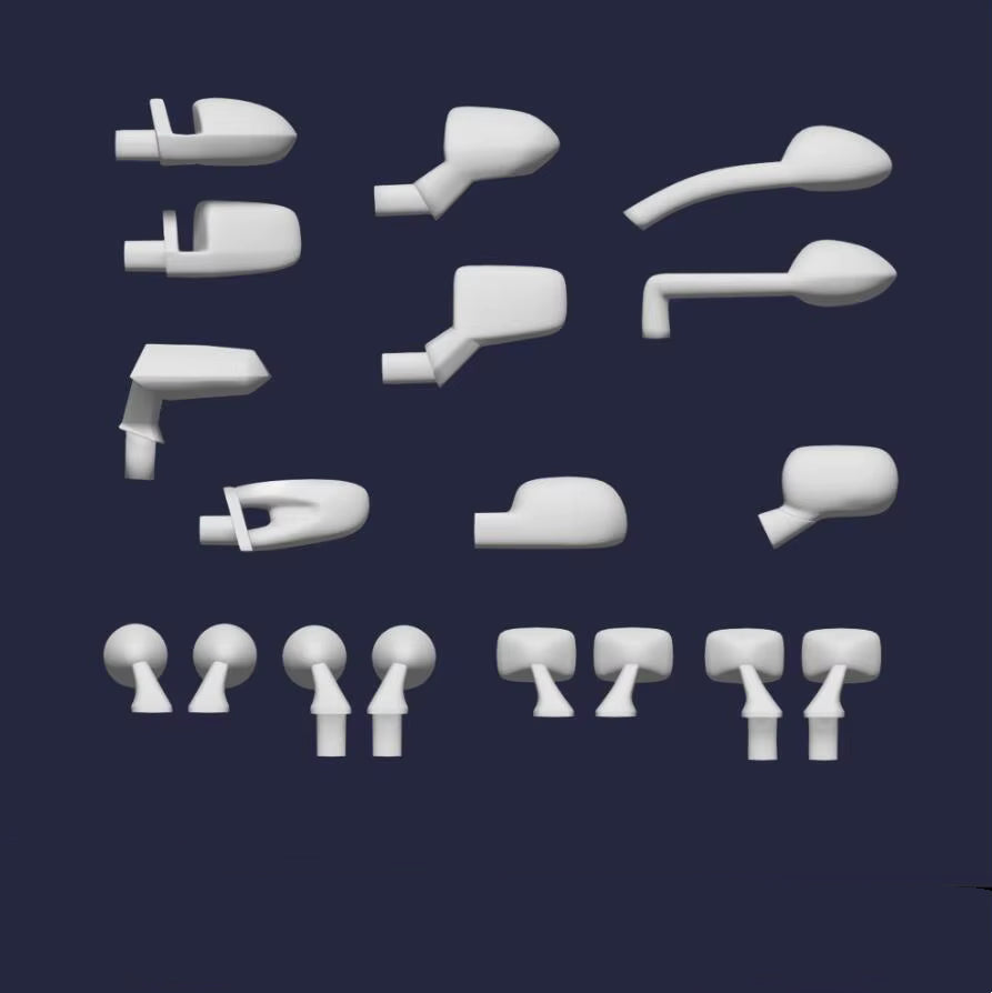 1/64 Scale Side View Mirror 2 Piece Set – 164model